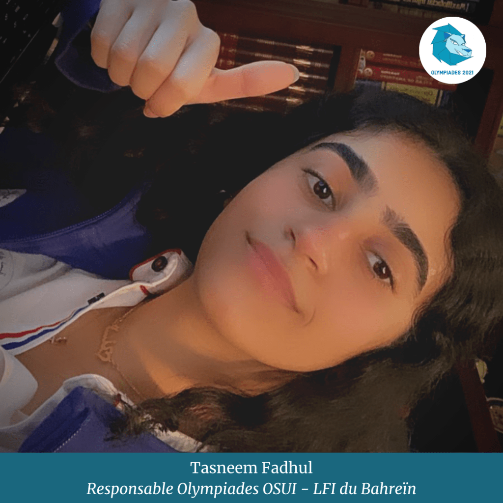 OLYMPIADS OSUI 2021 - French International School of Bahrain
